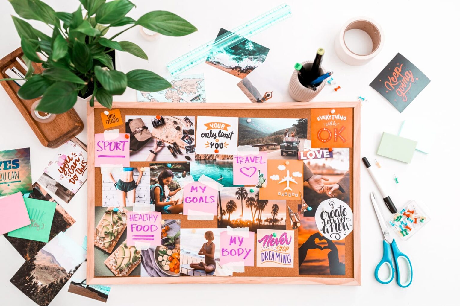 Vision Board: cos’è, come Funziona e come crearne una efficace